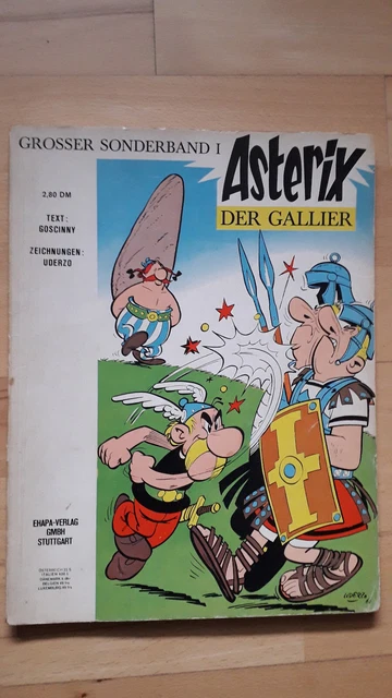 GROSSER ASTERIX BAND I von 1970 Asterix der Gallier - Uderzo & Goscinny ... GROSSER ASTERIX BAND I von 1970 Asterix der Gallier - Uderzo & Goscinny ...