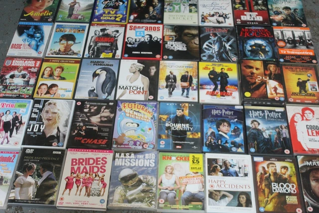 100 X JOB Lot Bundle DVD DVDs Films Movies TV Shows Boxsets - RAW STOCK READ! £9.99 - PicClick UK