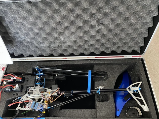 RADIO CONTROLLED HELICOPTER century GL450-SE With Upgraded Futaba 7C ...