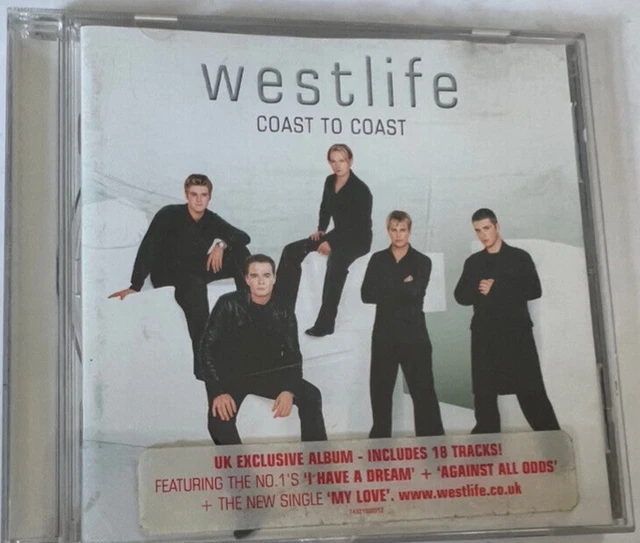 WESTLIFE COAST TO Coast CD I Have A Dream Against All Odds My Love ...