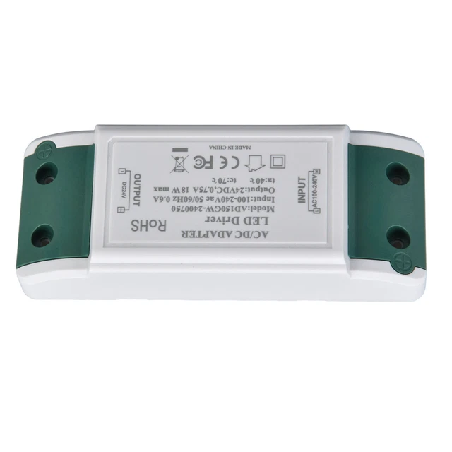 LED DRIVER 24V DC 0.75A 18W Quiet Operation Constant Current 24V Transformer SN $20.36 - PicClick AU