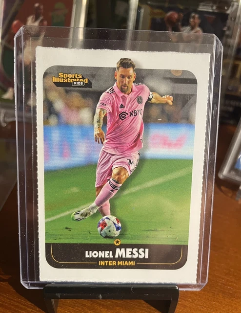 LIONEL MESSI INTER Miami 2023 Sports Illustrated SI for Kids MLS Rookie ...