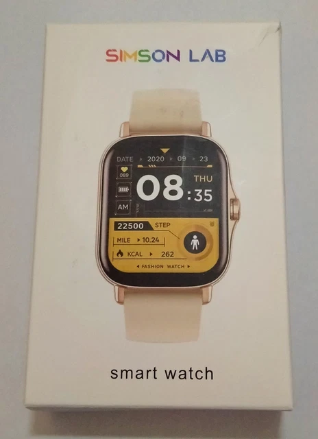 SMART WATCH-IOS/ANDROID-SIMSON LAB-NUEVO (Caja original) Color negro ...