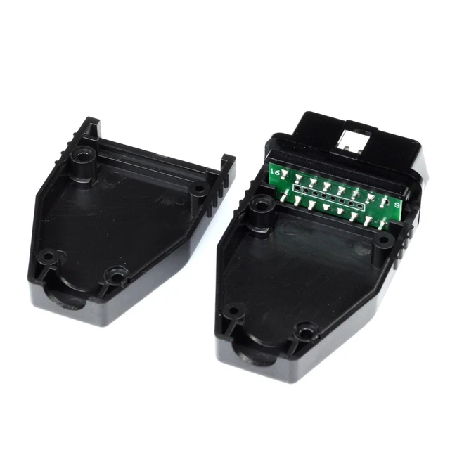 OBD2 PLUG, CHASSIS with MOTHERBOARD/PCB, OBD II Diagnostic Connector ...