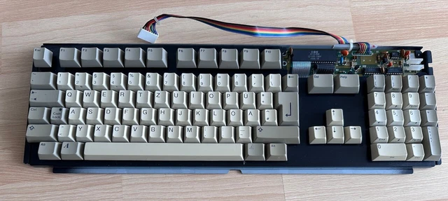 SAMSUNG KEYBOARD FOR / For Amiga 500/A500 + LED: Red/Green, Works #04 ...