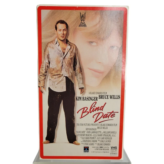 BLIND DATE (VHS, 1987) - Bruce Willis - Kim Basinger - CLASSIC 80's! $6 ...