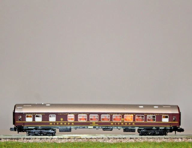 VAGON DE PASAJEROS Restaurante Mitropa Con Luz Marca Piko Escala N 1: ...