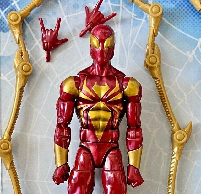 IRON SPIDER MARVEL Legends Spider-Man 60th Anniversary comic version ...