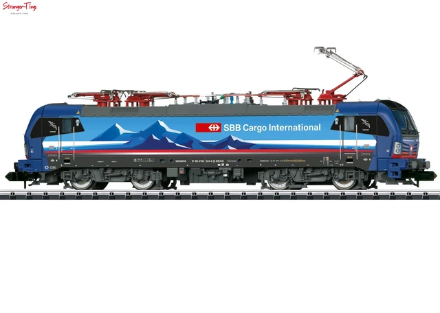 MINITRIX SBB BR193 524-6 Electric Locomotive VI (DCC-Sound) N Gauge £ ...