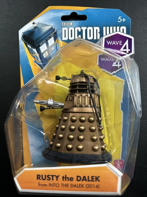 DOCTOR WHO FIGURE Rusty the Dalek 3.75 inch NEW Dr Bronze MINT £7.50 ...