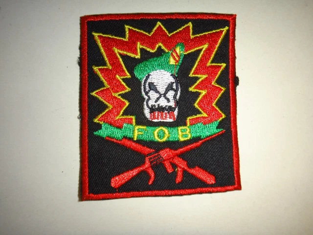 VIETNAM WAR US 5th SFG MACV-SOG Forward Operating Base (FOB) Patch £9. ...