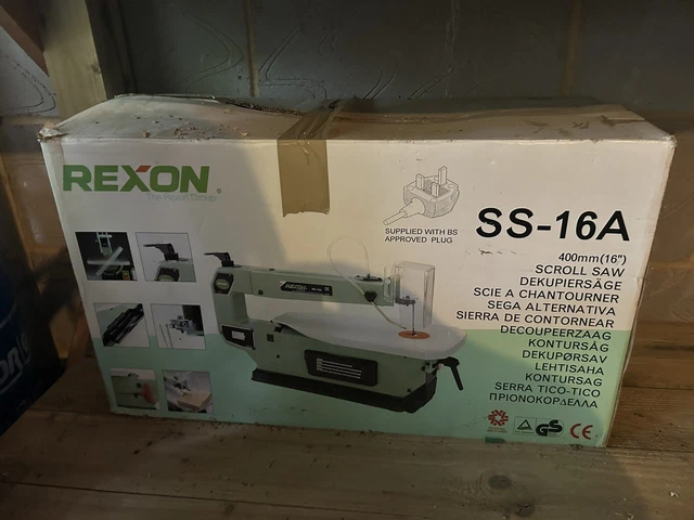 REXON SCROLL SAW SS16A £30.00 - PicClick UK