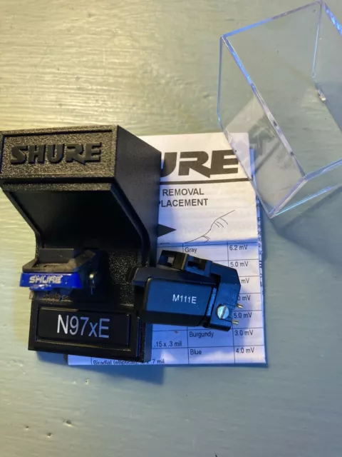 SHURE CELLULE M111E + Diamant N97xE.. occasion EUR 135,00 - PicClick FR