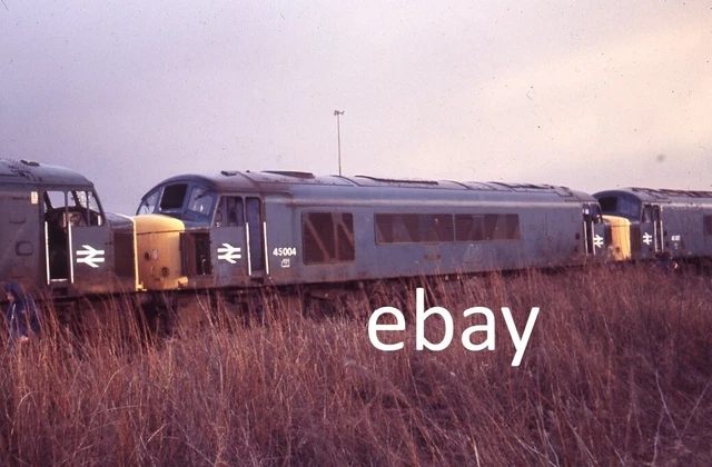 35MM DIESEL RAILWAY SLIDE - CLASS 45 PEAK # 45119 at March Depot ...
