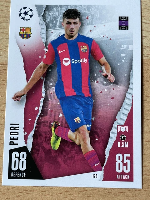 MATCH ATTAX 2023 2024 23 24 Pedri Barcelona Man Of The Match Signature ...