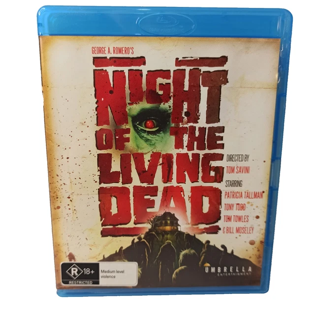 NIGHT OF THE Living Dead (Blu-Ray) Horror Zombies Undead Survival ...