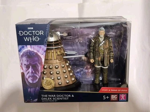 DOCTOR WHO WAR Dr & Dalek Scientist Action Figure Set From Story Thing ...