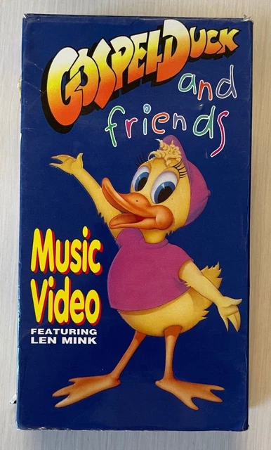 GOSPEL DUCK & Friends Music Video VHS Family Tested 1991 Lin Mink ...