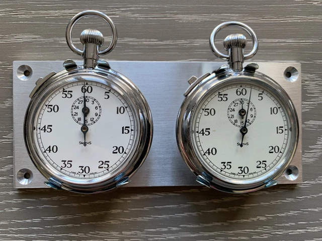 1940’S SMITHS STOPWATCH Rally Timer Set 6 (Serviced) £275.00 - PicClick UK