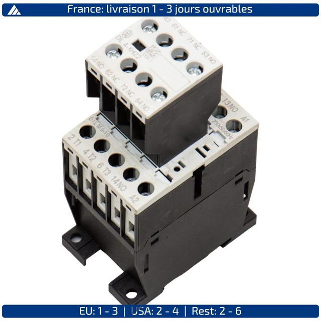 MOELLER DILM9 DIL-A-XHI22, Contacteur DIL M9, DILM9 DIL-A-XHI22 ...