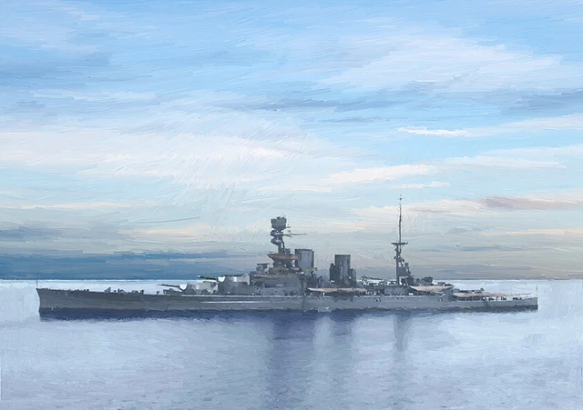 HMS REPULSE WW2 - Limited Edition Art (25) £29.99 - PicClick UK