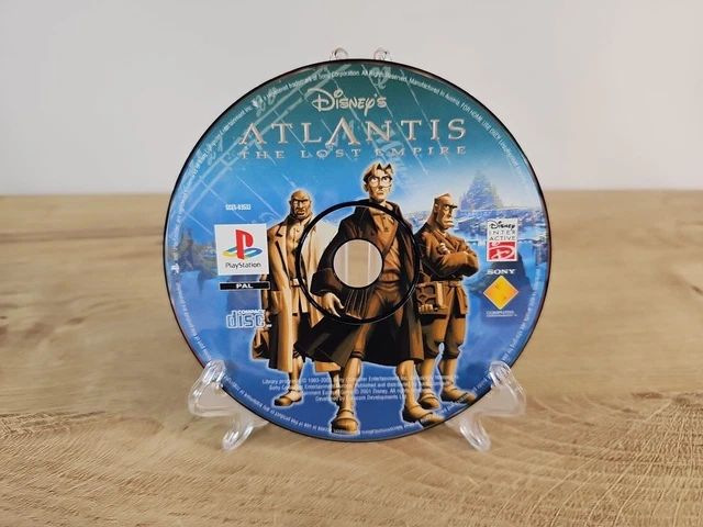 DISNEY'S ATLANTIS: THE Lost Empire - PlayStation 1 PS1 Game PAL Disc ...