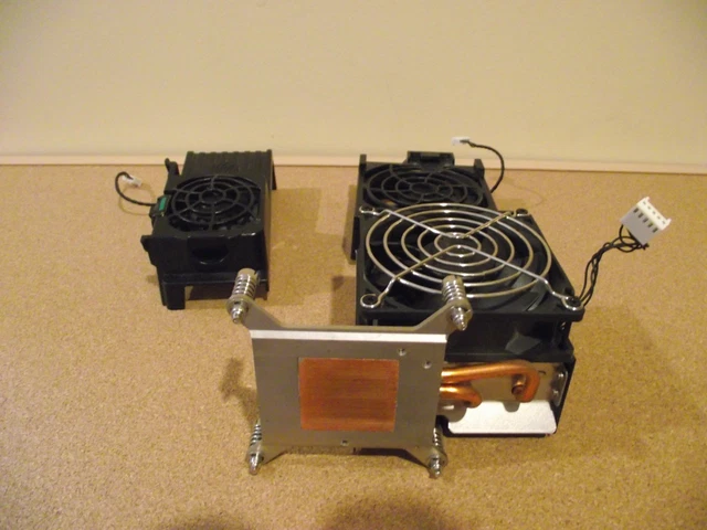 HP Z420 WORKSTATION CPU Fan and Heatsink, 4-Pin Case Fan, and Memory ...