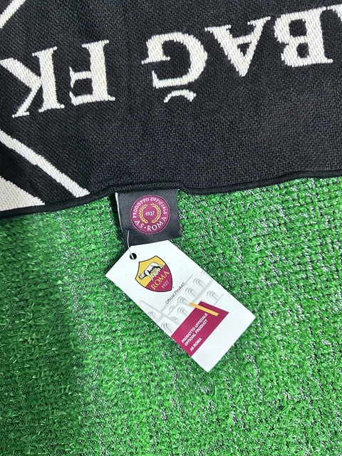 OFFICIAL AS ROMA Qarabag FK Scarf £20.94 - PicClick UK