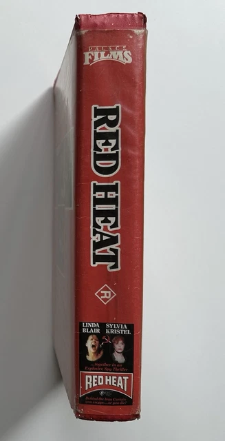 RED HEAT [VHS] Palace Big Box Ex-Rental Video Tape Linda Blair Sylvia ...
