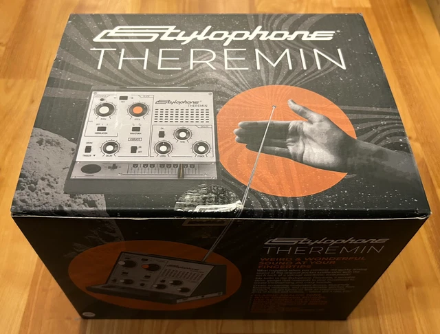 STYLOPHONE THEREMIN ANALOG Synthesizer Retro Sound Portable Mini Synth ...