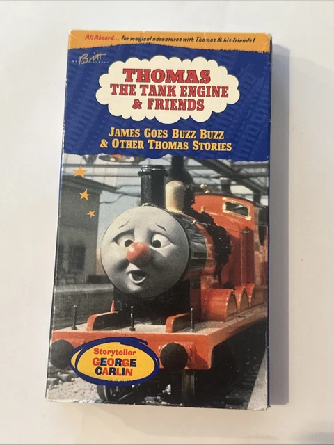 THOMAS THE TANK Engine & Friends James Goes Buzz Buzz VHS 1993 George Carlin £13.25 - PicClick UK