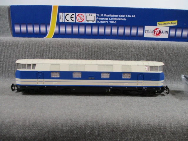 TILLIG SPUR TT 02656 Diesellok V200 203 der DR Epoche III Analog in OVP ...