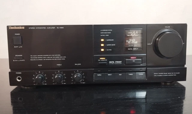 AMPLIFICATORE TECHNICS SU-X860 Class AA EUR 140,00 - PicClick IT