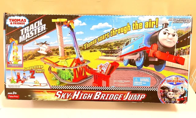 THOMAS & FRIENDS Trackmaster Sky High Bridge Jump Train Set New in Box ...