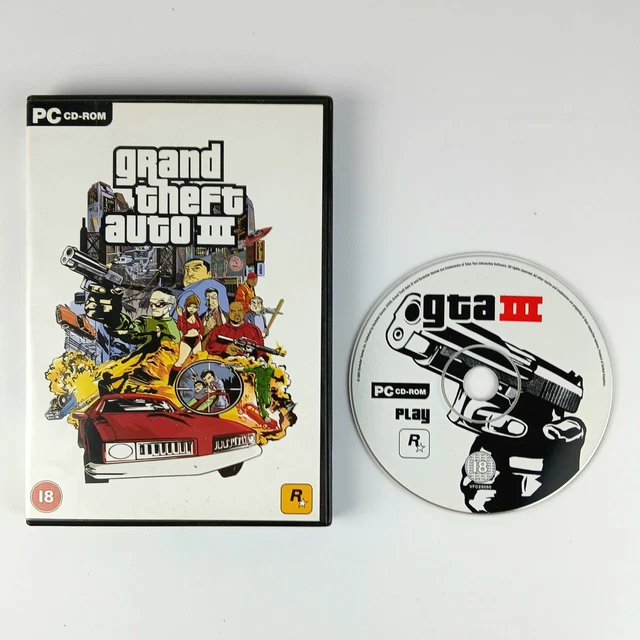 GRAND THEFT AUTO III - PC CD-ROM Game - Case and Play Disc Only £4.83 ...