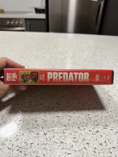 VINTAGE VHS 1987- PREDATOR - Australian Edition - Rare OOP VGC- PAL Ex ...