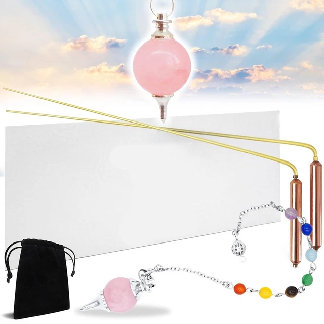 DOWSING RODS QUALITY Divining Rods Dowsing Rose Cristal Quartz ...