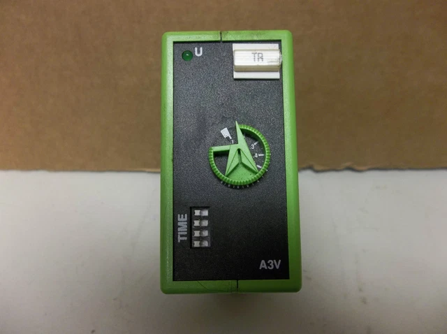 TELE RELAY TIMER TR3 127V 50/60Hz 4 VA 4VA W/BASE $20.00 - PicClick