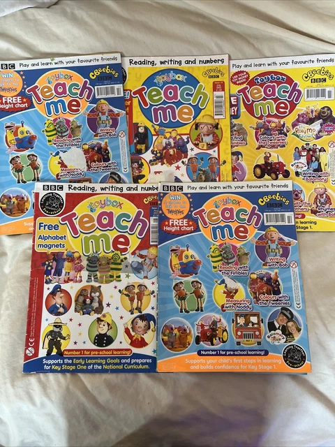 BBC TOYBOX TEACH Me Magazine Bundle Of 5 (2002-2005) £8.00 - PicClick UK