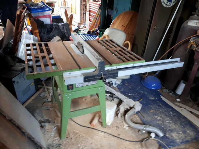 TABLE SAW 10& Cast Iron top (WOODWISE) - Heavy Duty £317.50 - PicClick UK