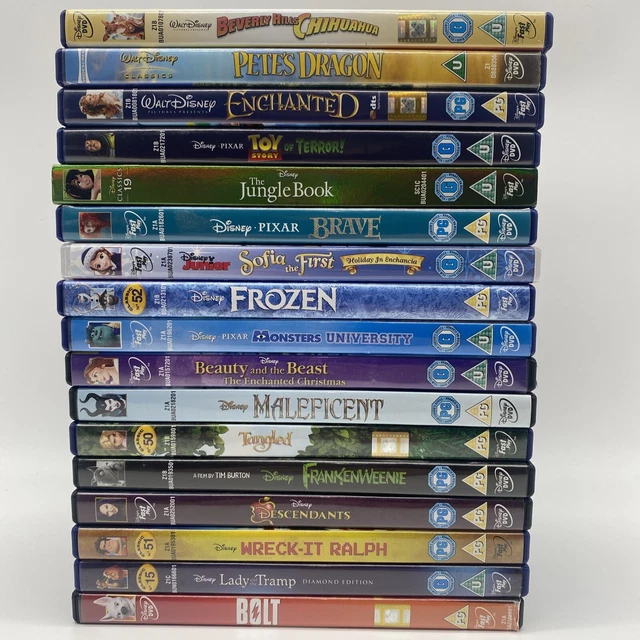 DISNEY KIDS CHILDREN’S DVD bundle X 17 £18.99 - PicClick UK