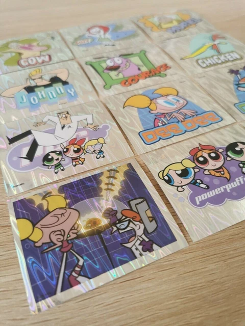 PANINI THE POWERPUFF Girls Stickers 2001 Cartoon Network - 167 ...