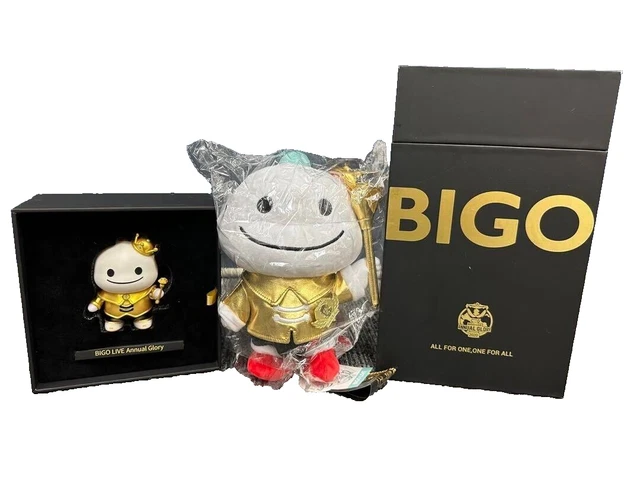 OFFICIAL BIGOLIVE PLUSH Doll Gold Dino Boy 2020 Award Giveaway Very ...