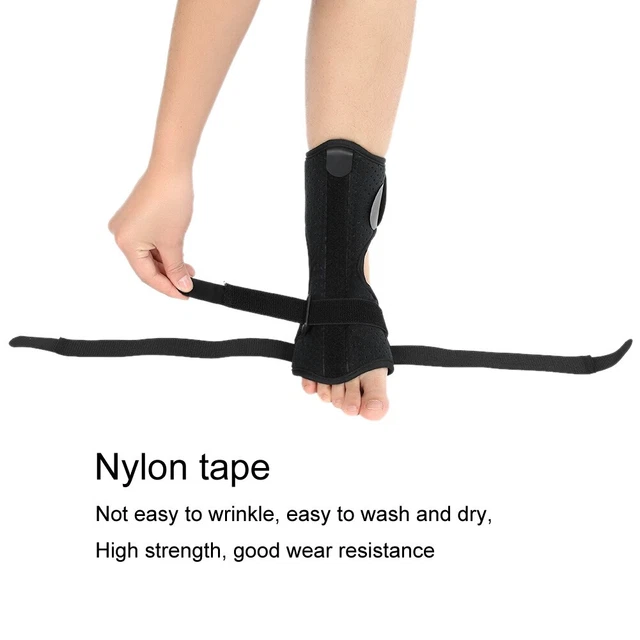 FOOT DROP NIGHT Splint Orthotics Fracture Sprain Injury Support Wrap ...