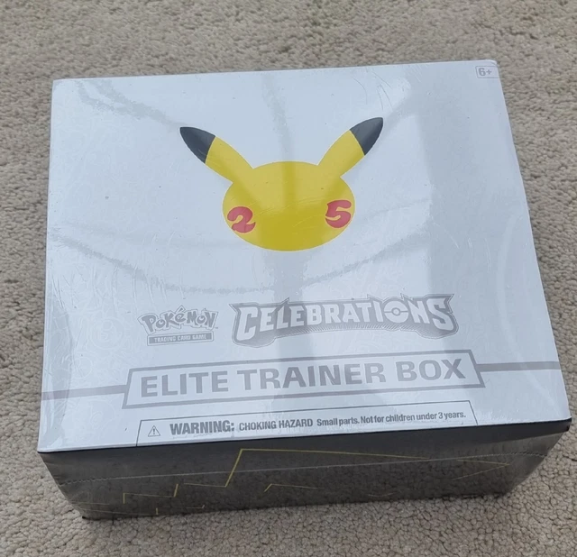 POKEMON CELEBRATIONS TCG 25th Anniversary Elite Trainer Box - New ...