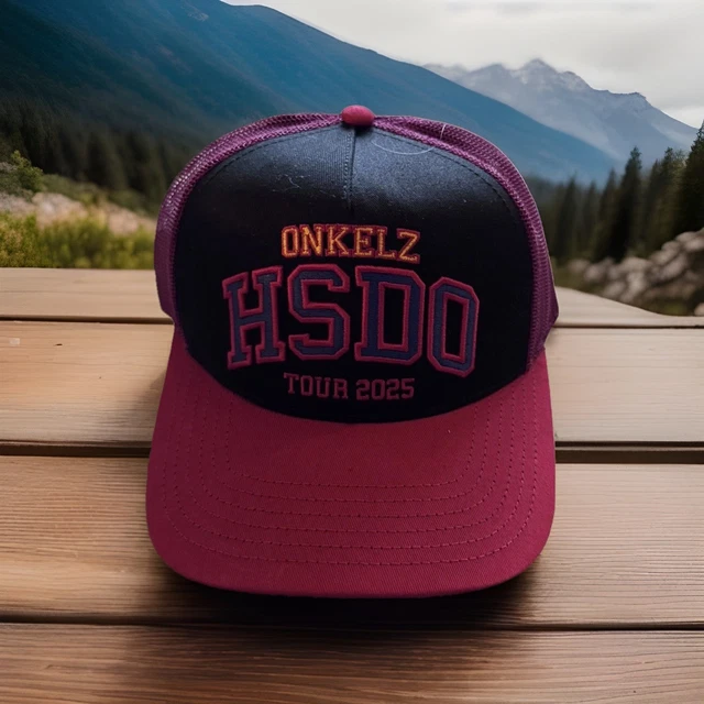 BÖHSE ONKELZ HIER Sind Die Onkelz Tour 2025 Basecap Mütze Kappe EUR 45 ...