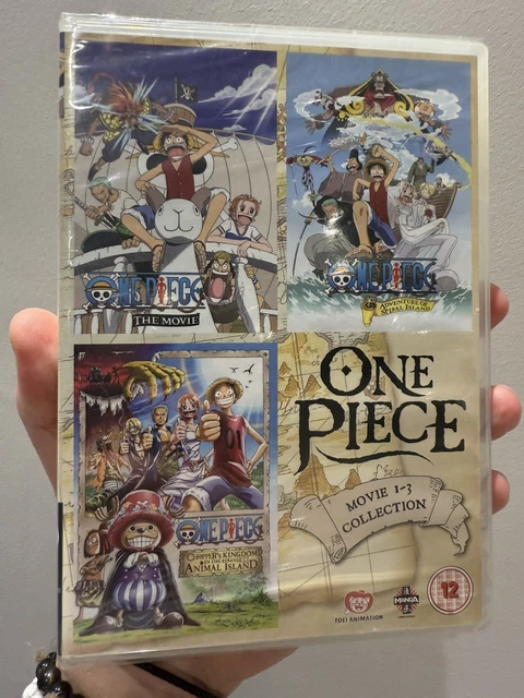 ONE PIECE: MOVIE Collection 1 [12] 1-3 DVD New Sealed Region 2 UK £10. ...