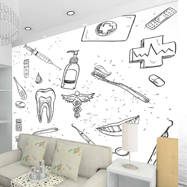 TOOTH TOOTHPASTE FULL Wall Mural Photo Wallpaper Printing 3D Decor Kid ...