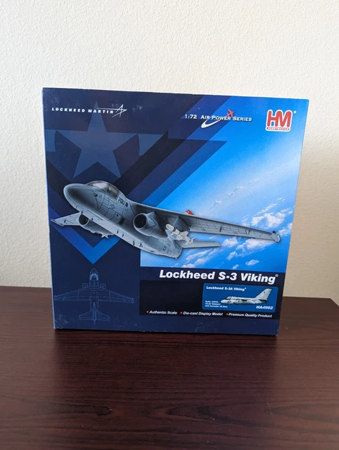HOBBYMASTER HA4902 1:72 Lockheed S-3A Viking VS-28 "Hukkers" US Navy ...