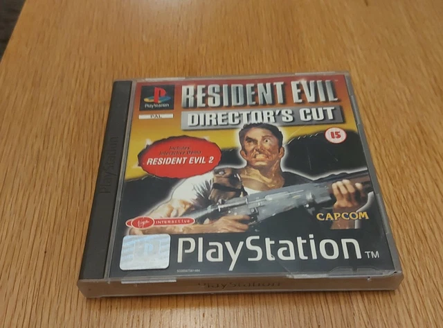 RESIDENT EVIL DIRECTORS Cut Ps1 Sony Playstation 1 Game Very Rare ...